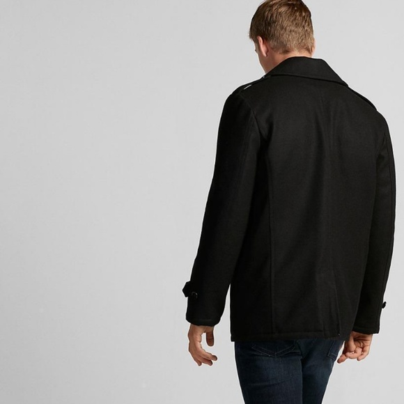 Express | Jackets & Coats | New Express Recycled Wool Water Resistant ...